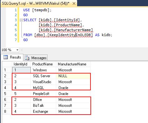 Identity_insert 0390 – SQL Server – SSIS – OLE DB Destination